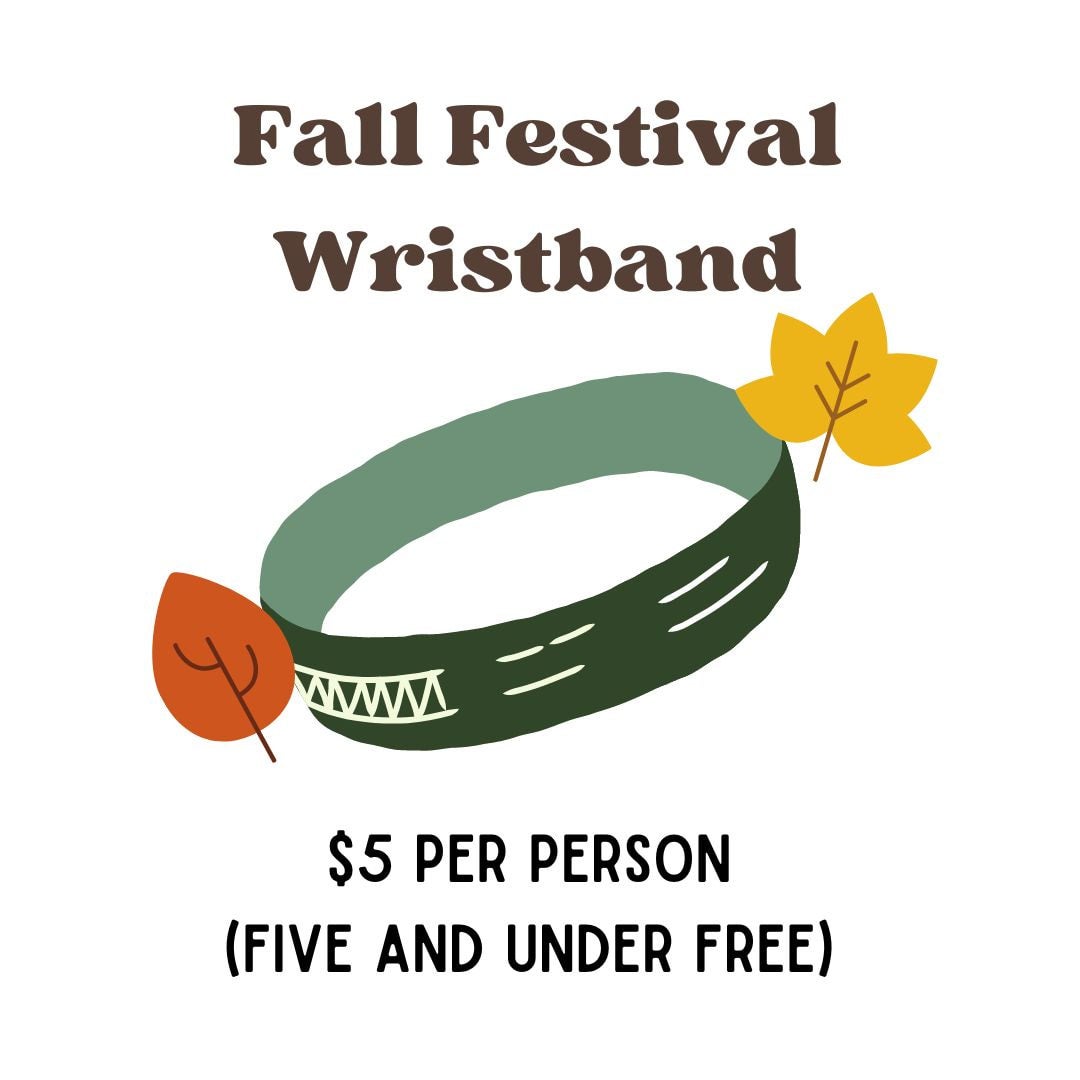 Fall Festival Wristband | Blowing Rock School PTO